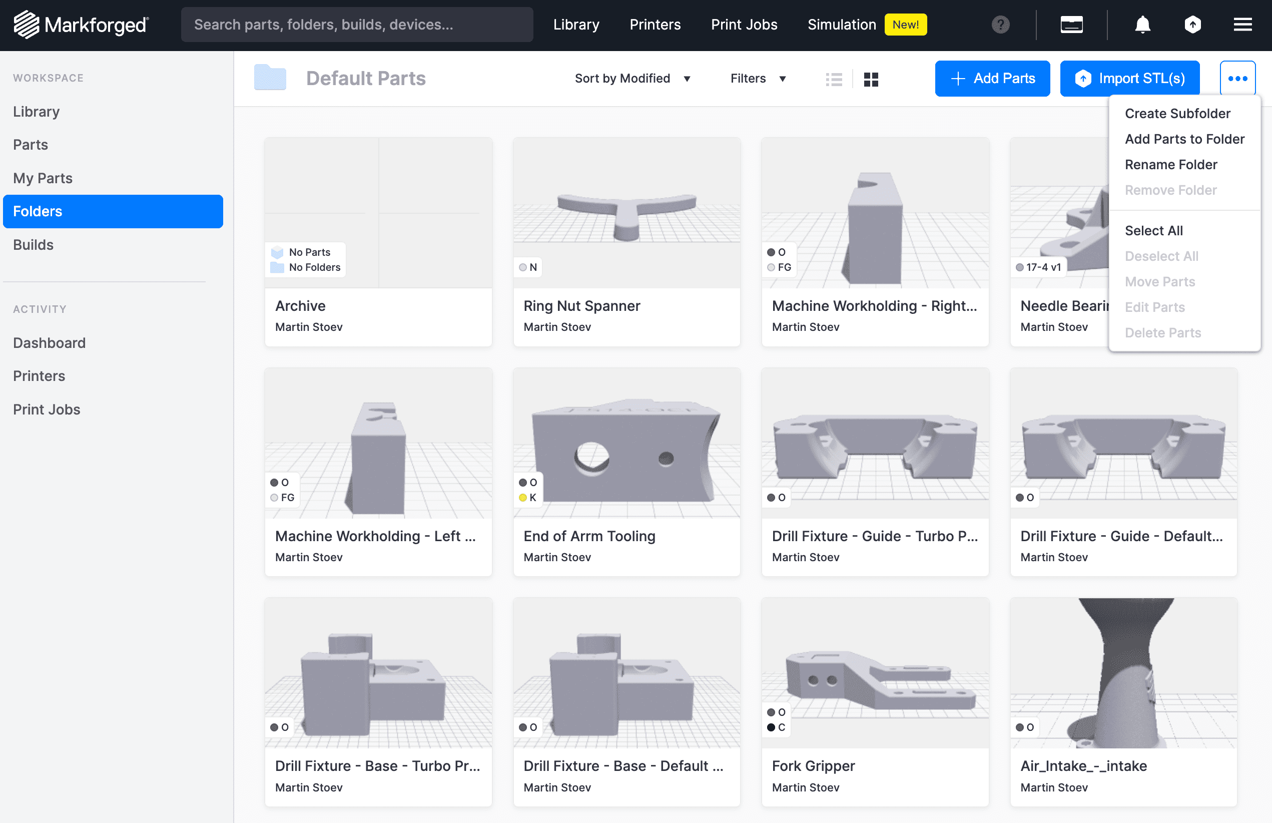 Markforged's Eiger software evolution